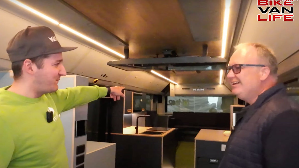 Tour mit BIKEVANLIFE durch unsere Werkstatt – Vamper