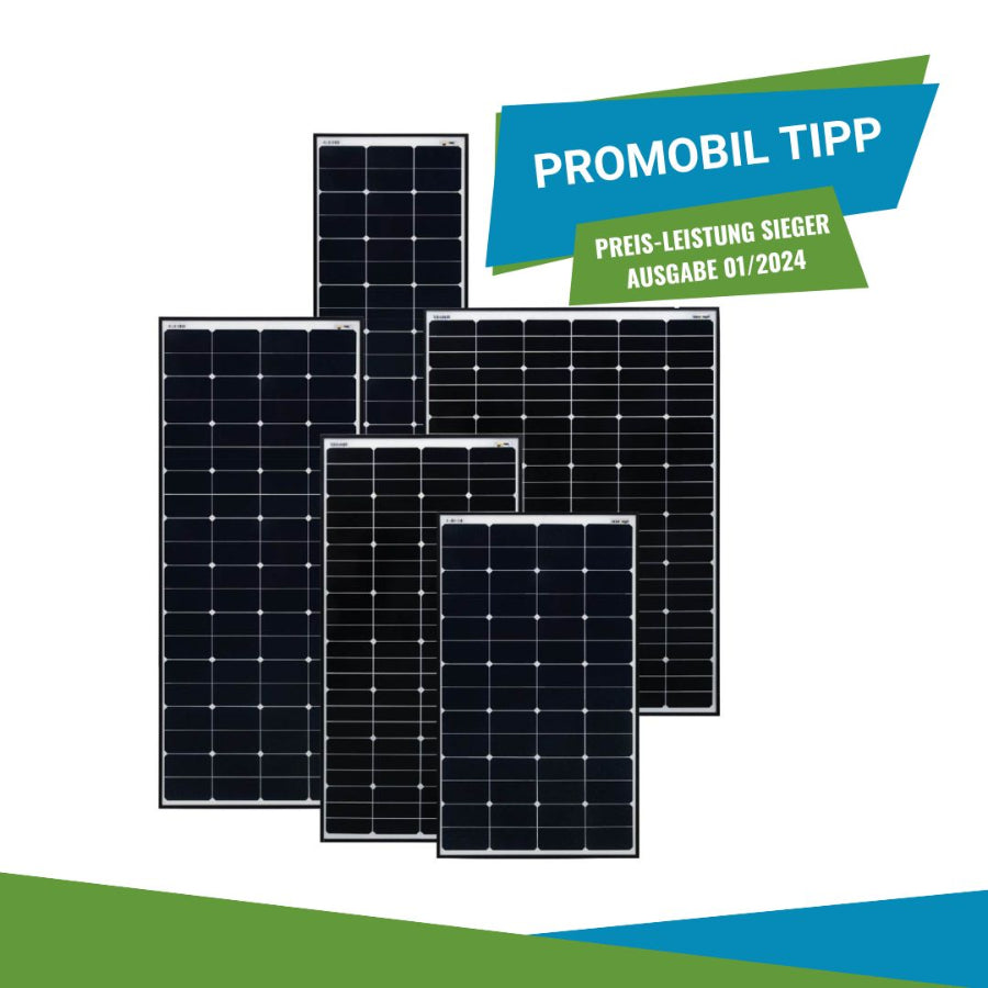 Premium Solaranlage für Wohnmobile inkl. Einbau – Vamper